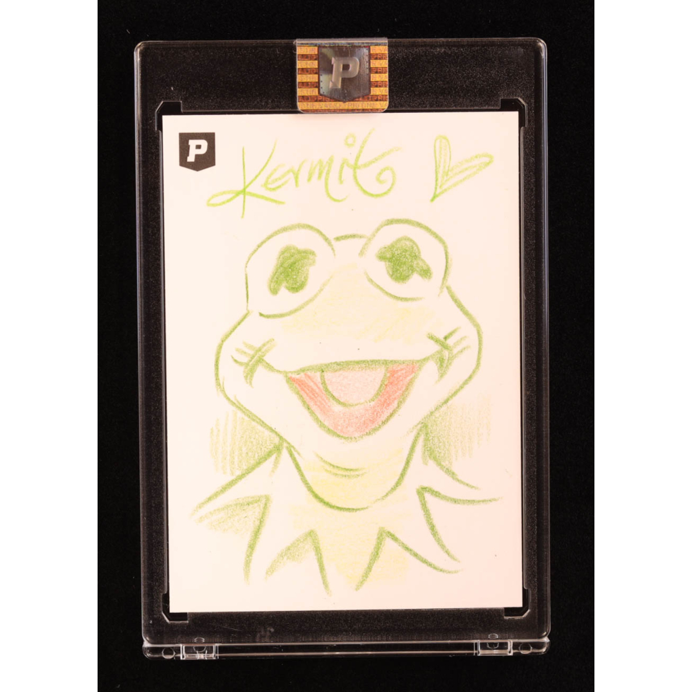Kermit the Frog | The Muppets | Original Art Sketch Card by Guy ...