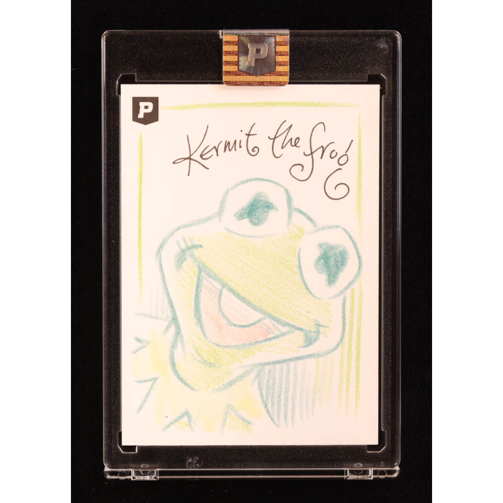 Kermit the Frog | The Muppets | Original Art Sketch Card by Guy ...