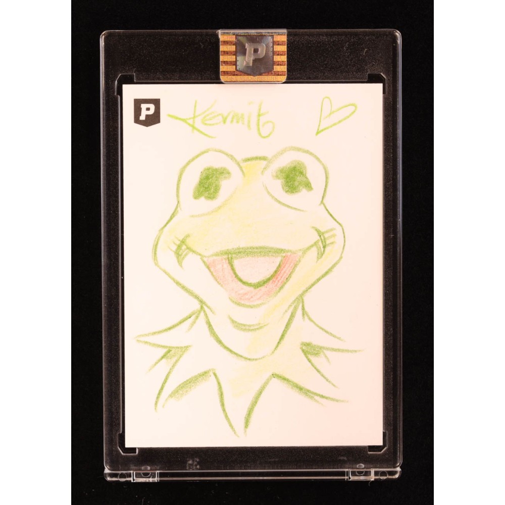 Kermit the Frog | The Muppets | Original Art Sketch Card by Guy ...