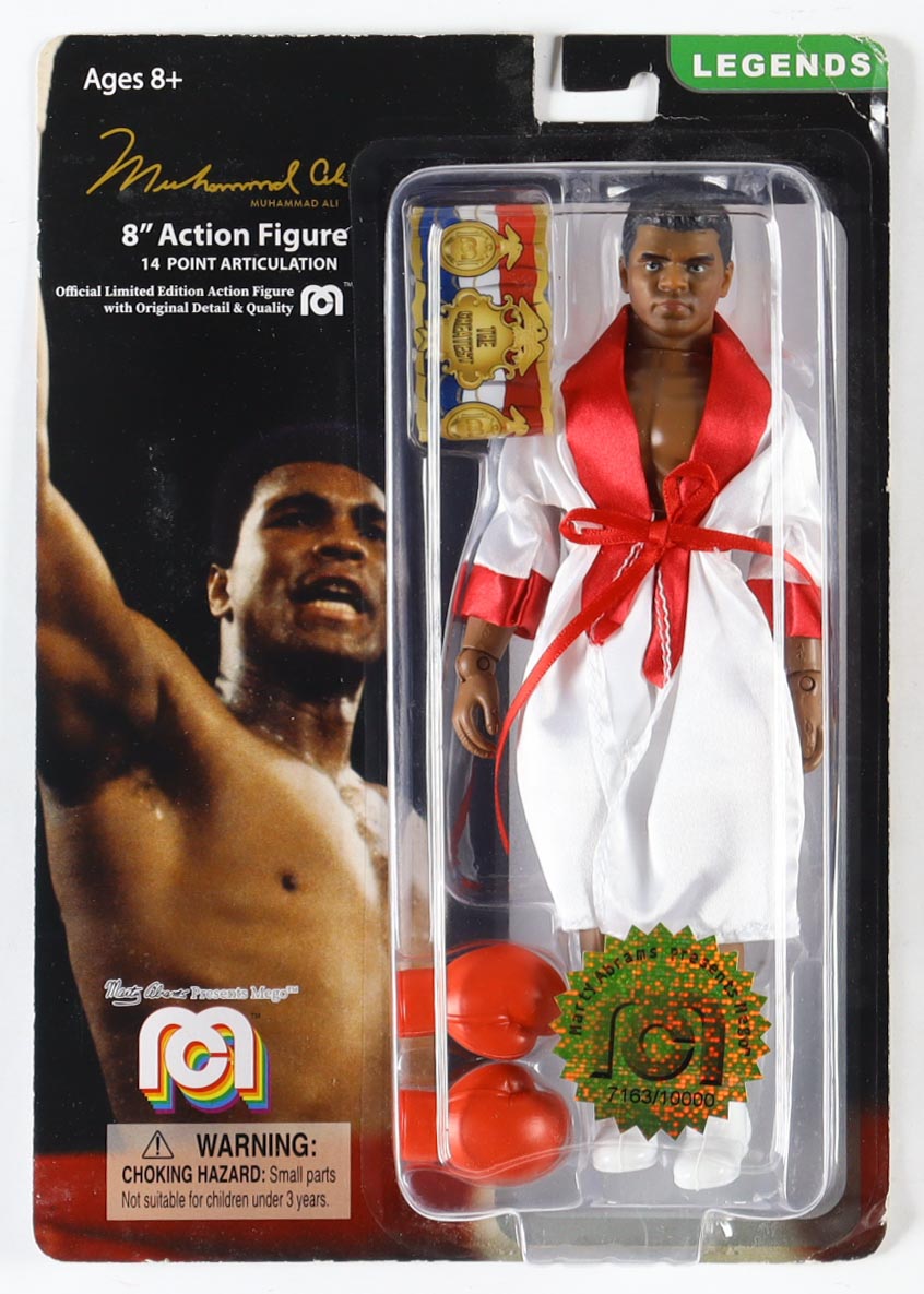 Muhammad Ali Mego 8" Action Figure with Robe & Championship Belt in ...