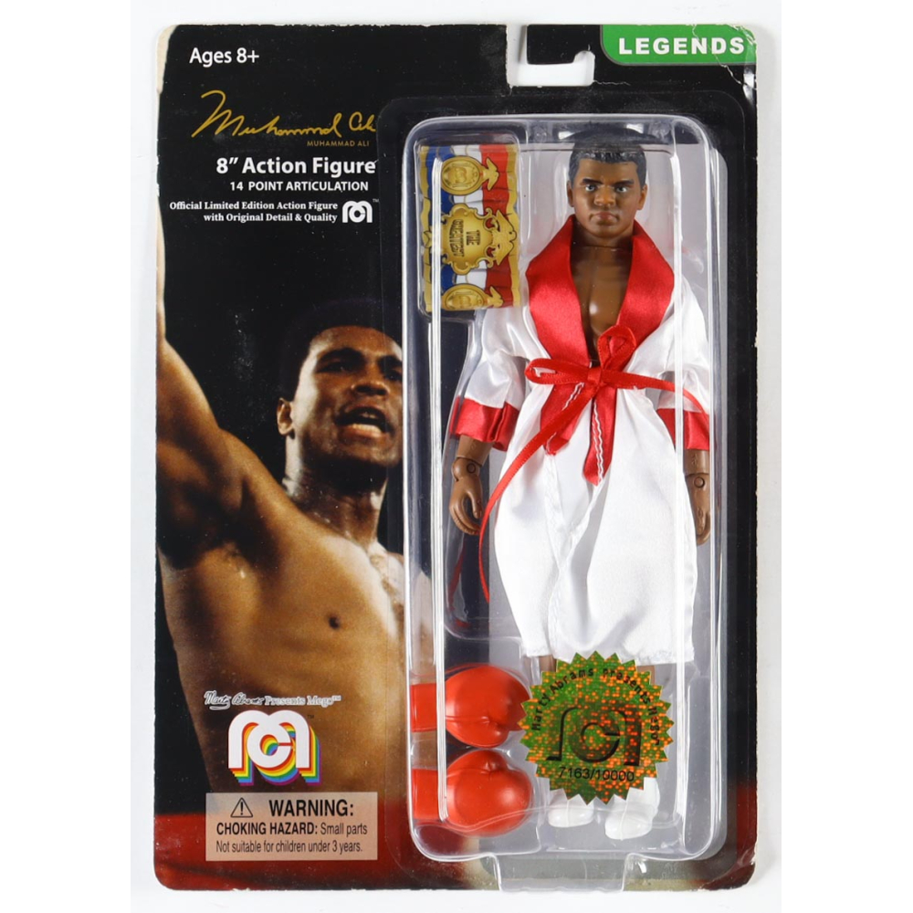 Muhammad Ali Mego 8" Action Figure with Robe & Championship Belt in ...