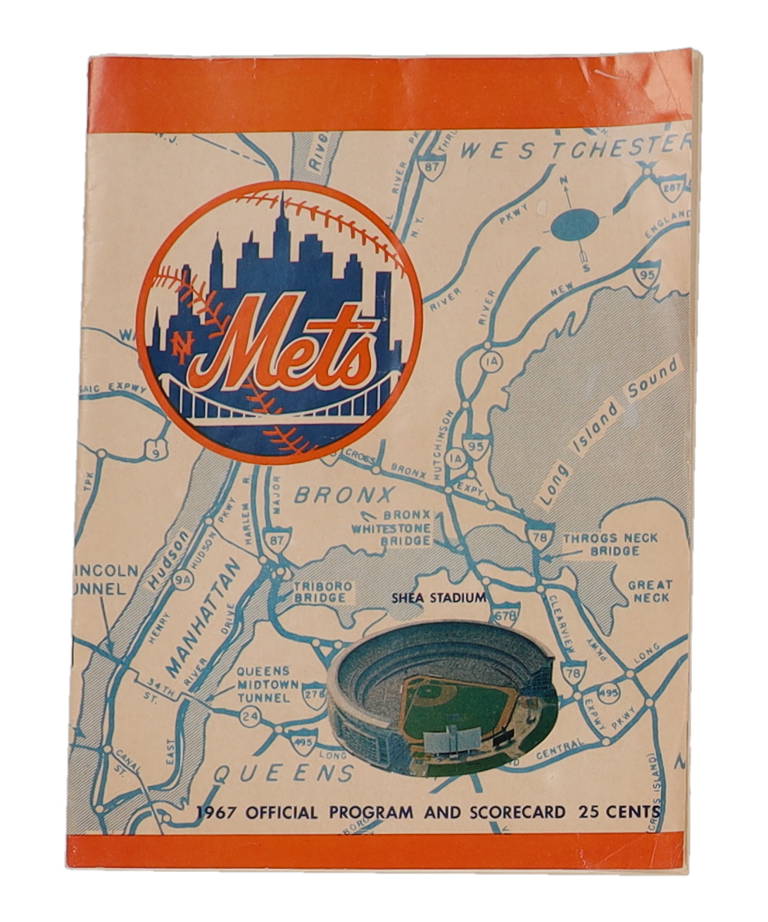 1967 New York Mets Official Program & Scorecard | Pristine Auction