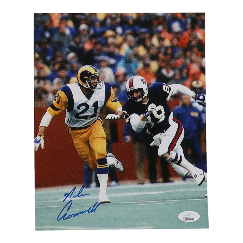 Nolan Cromwell Signed Rams 8x10 Photo (JSA) | Pristine Auction
