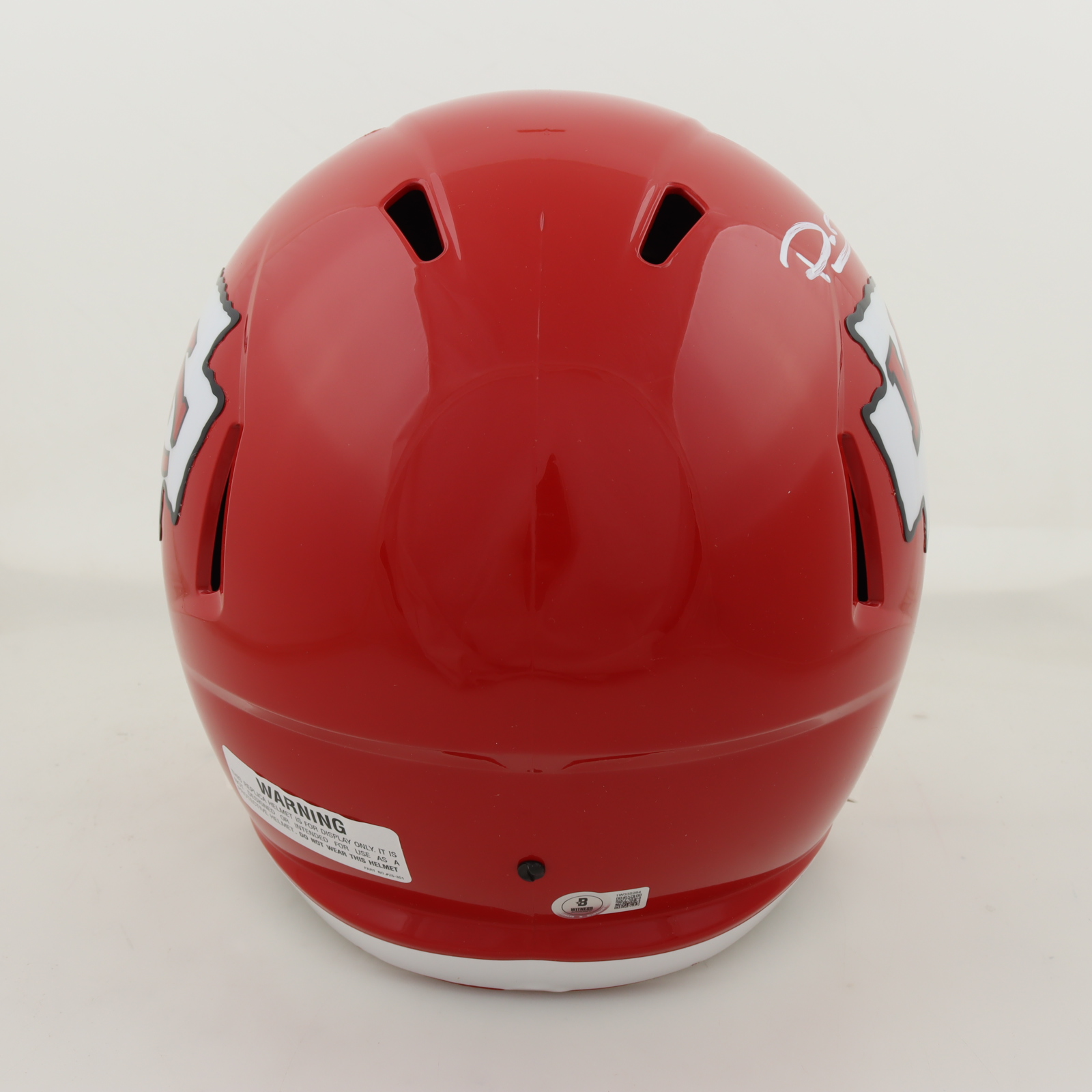 Patrick Mahomes Signed Chiefs Full-Size Speed Helmet (Beckett ...