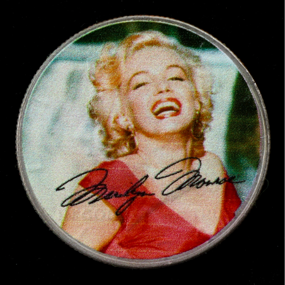 Marilyn Monroe The Merrick Mint Colorized Kennedy Half-Dollar ...