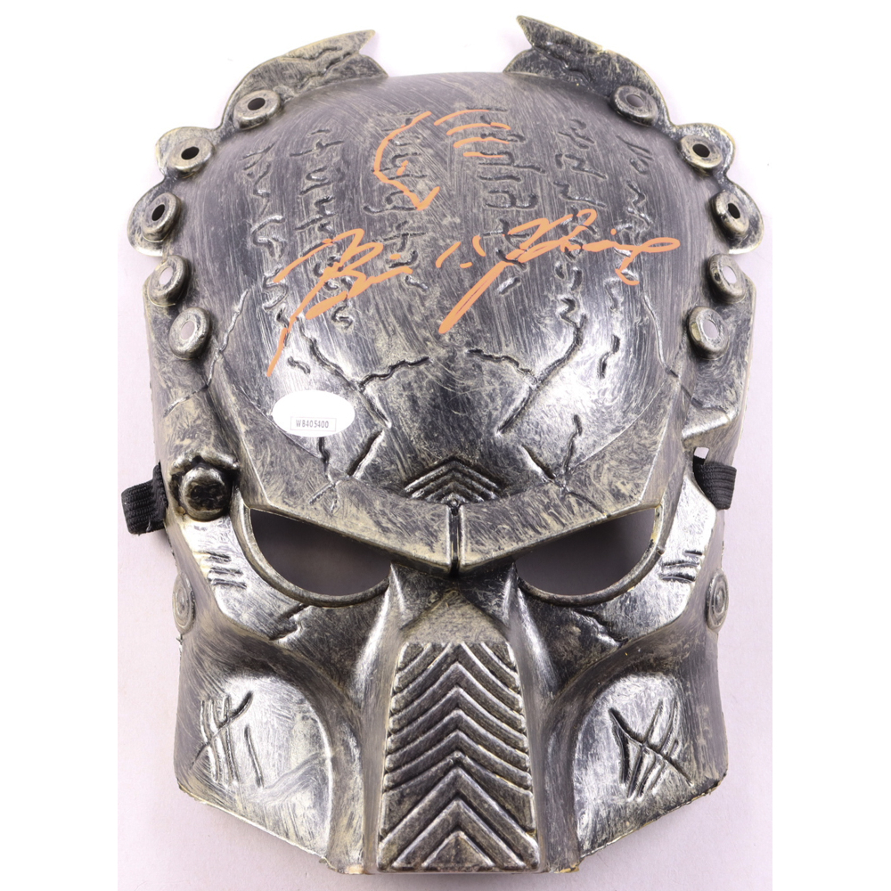 Brian A. Prince Signed "Predator" Mask with Hand-Drawn Predator Sketch ...