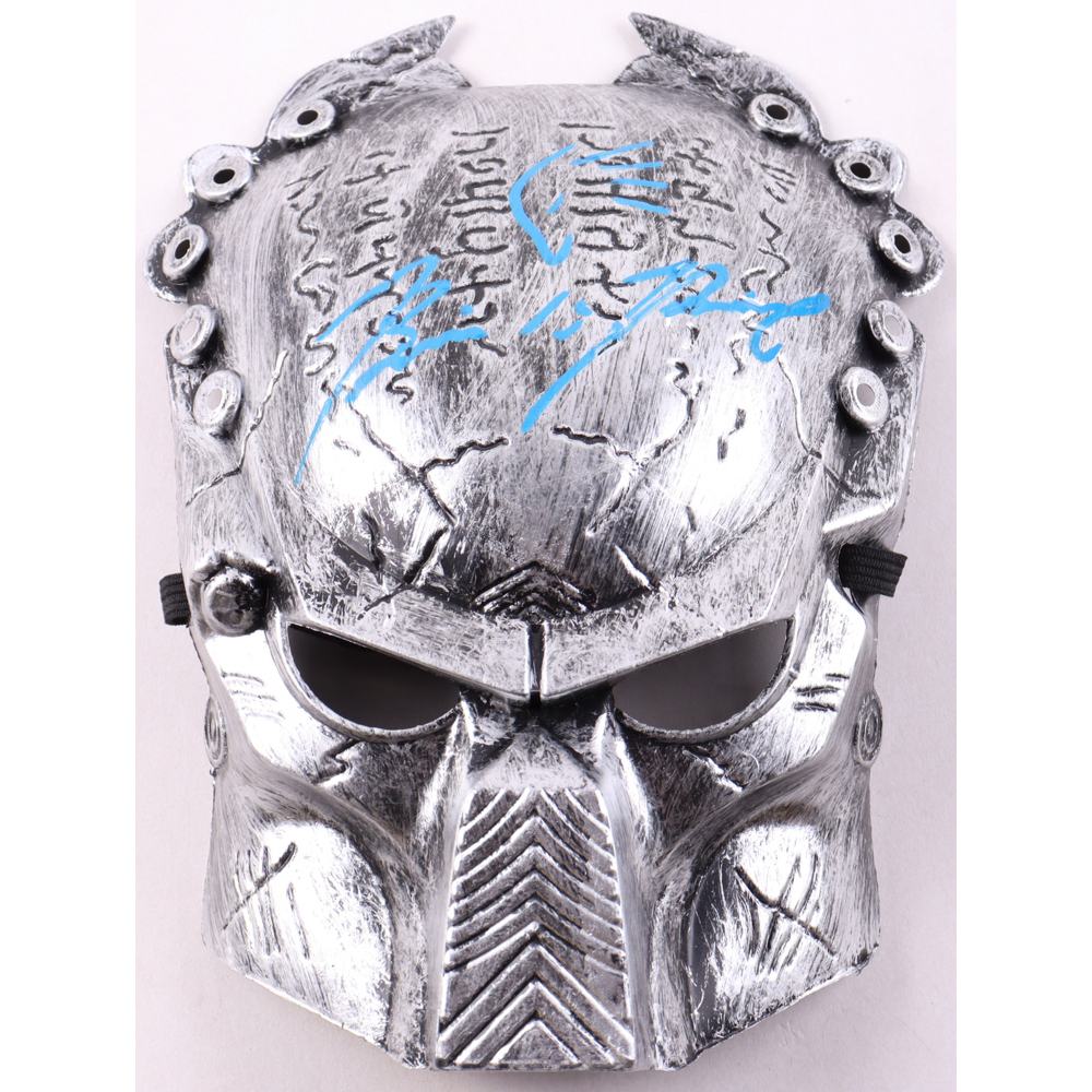 Brian A. Prince Signed "Predator" Mask with Hand-Drawn Predator Sketch ...