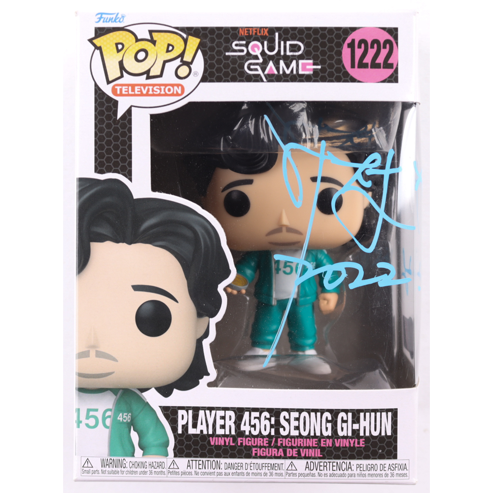 Lee Jung-Jae Signed "Squid Game" #1222 Player 456: Seong Gi-Hun Funko ...