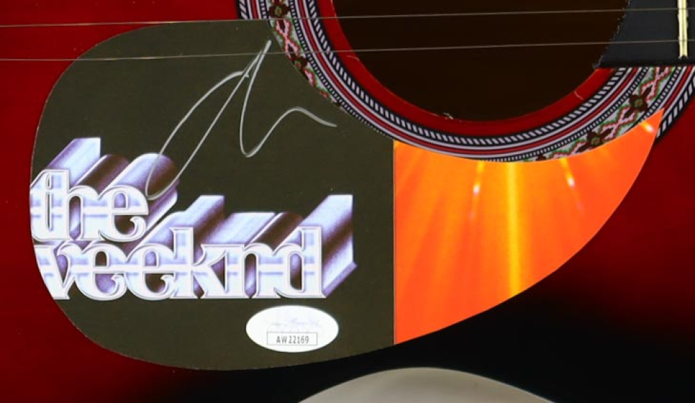 The Weeknd Signed 38" Acoustic Guitar (JSA) | Pristine Auction