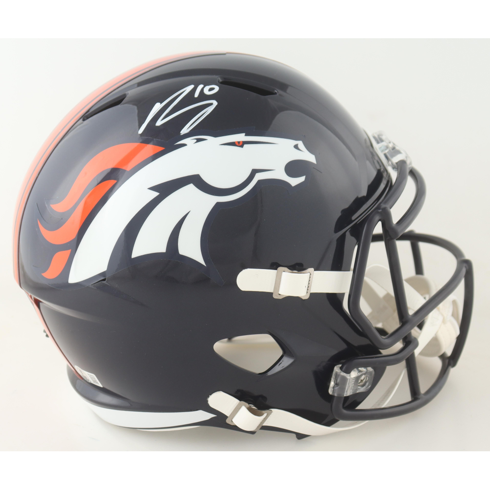 Bo Nix Signed Broncos Full-Size Speed Helmet (Beckett) | Pristine Auction