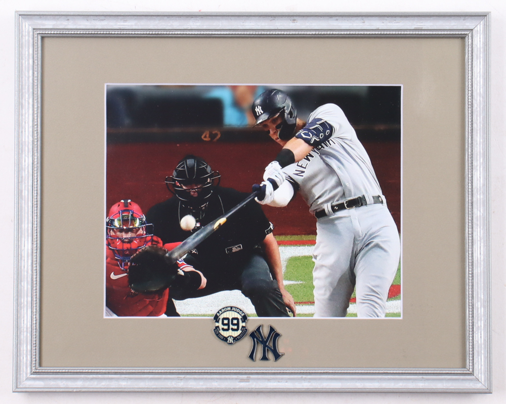 Aaron Judge Yankees Custom Framed Photo With Player Number & Yankees ...
