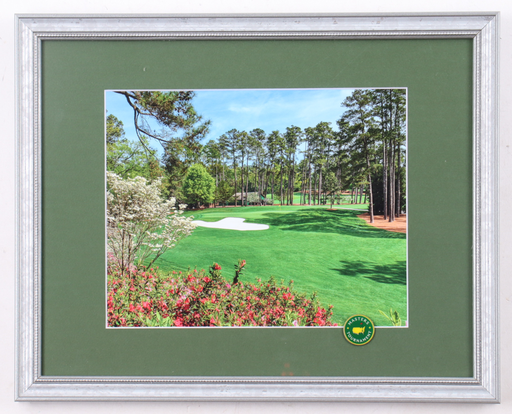 "Augusta National Golf Course" Custom Framed Photo With Official ...