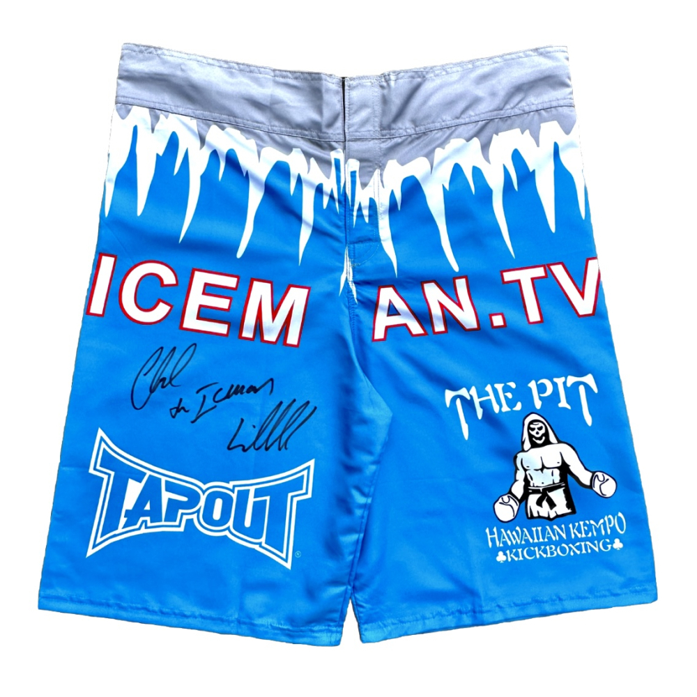 Chuck "The Iceman" Liddell Signed UFC Tapout Trunks (PSA) | Pristine ...
