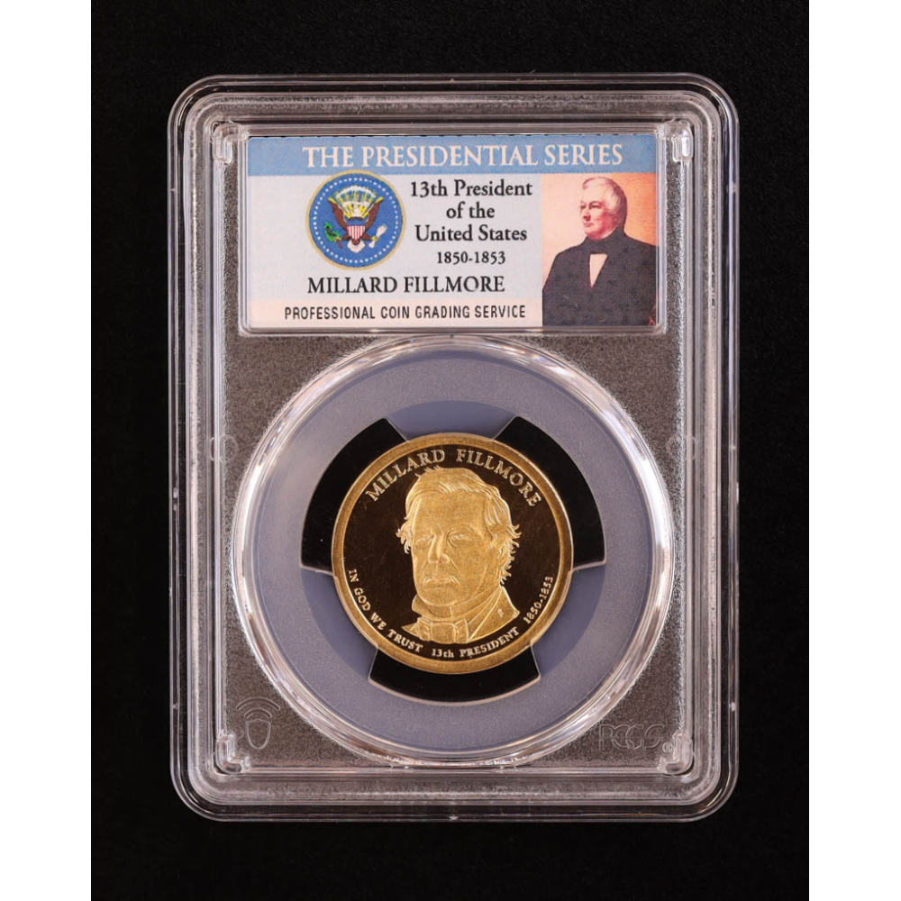 2010-S U.S. Presidential Proof $1 Coin - Millard Fillmore 13th ...