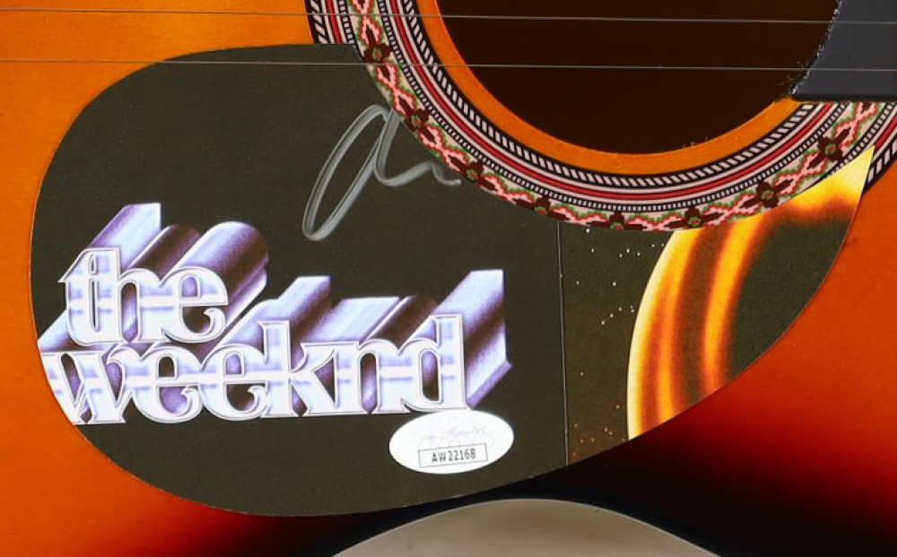 The Weeknd Signed 38" Acoustic Guitar (JSA) | Pristine Auction