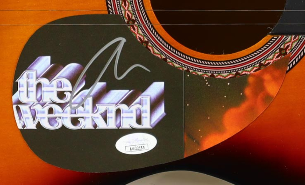 The Weeknd Signed 38" Acoustic Guitar (JSA) | Pristine Auction