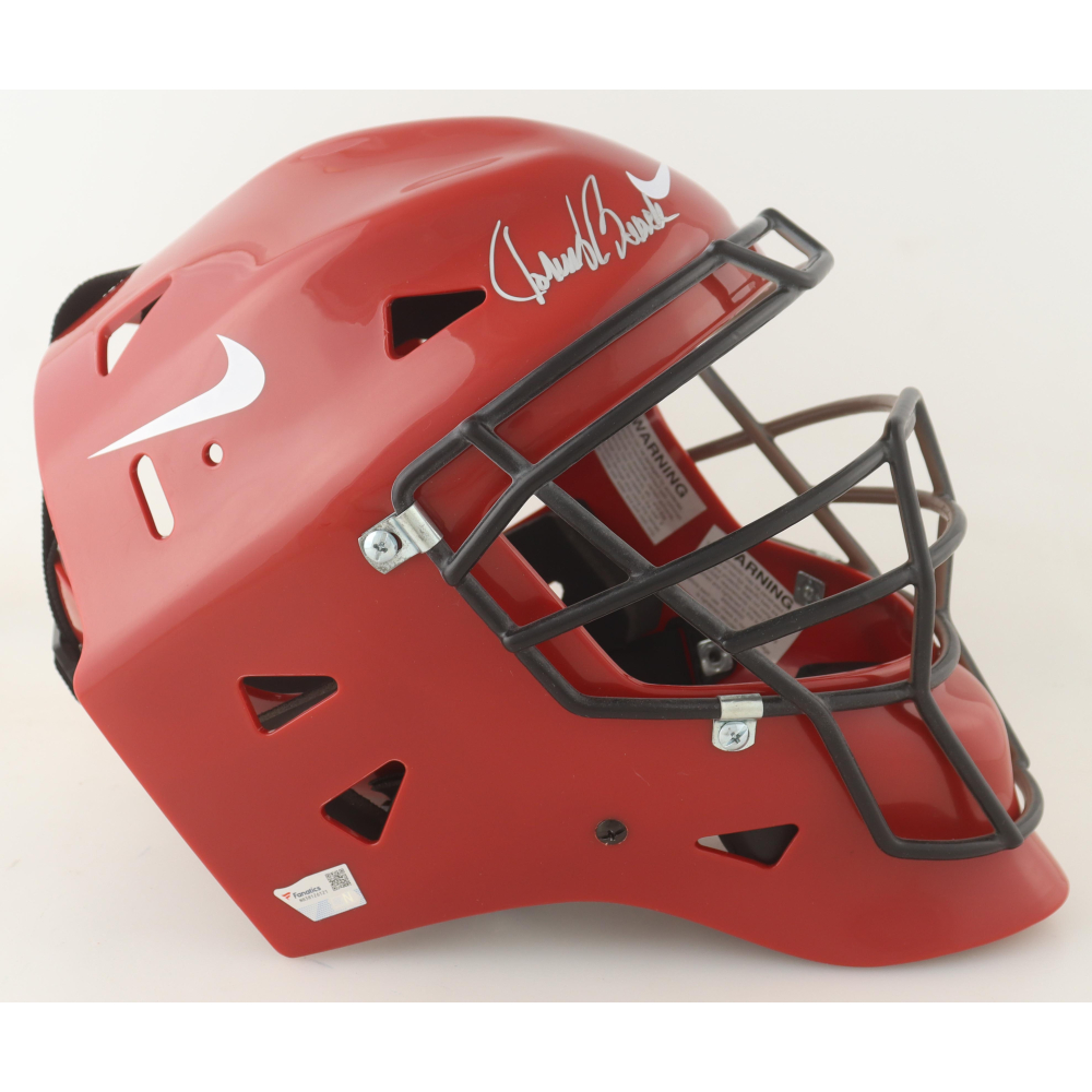 Johnny Bench Signed Full-Size Nike Catchers Mask (Fanatics) | Pristine ...