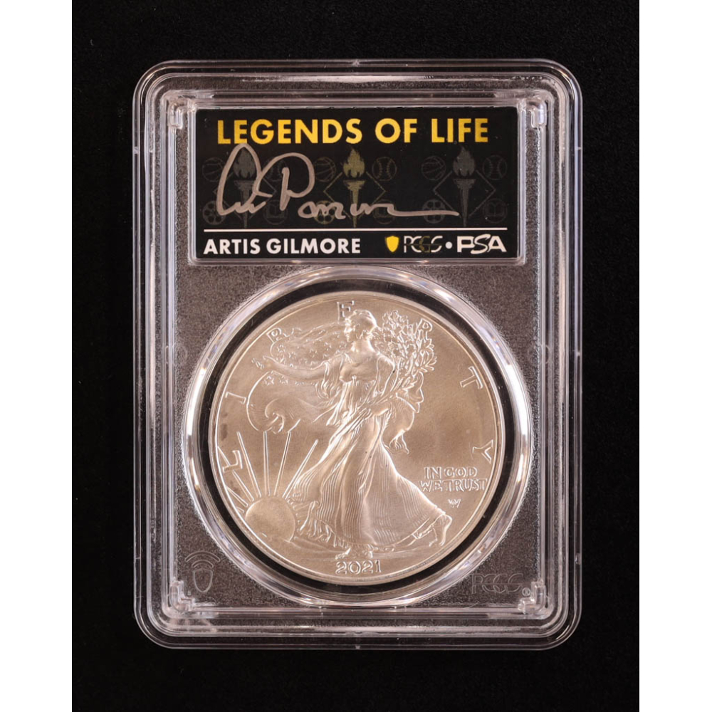 2021 American Silver Eagle, Type 2 First Production - Legends of Life ...