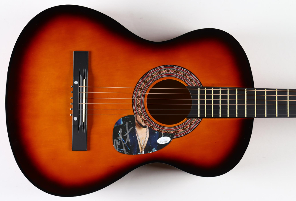 Adam Lambert Signed 38" Acoustic Guitar (JSA) | Pristine Auction