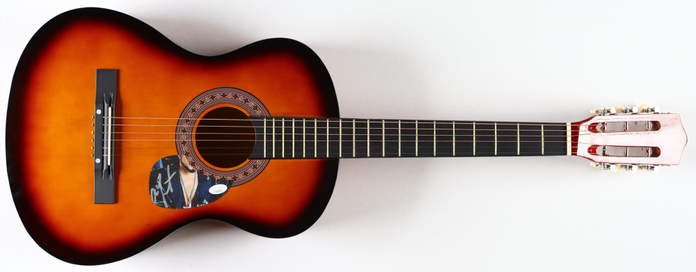 Adam Lambert Signed 38" Acoustic Guitar (JSA) | Pristine Auction