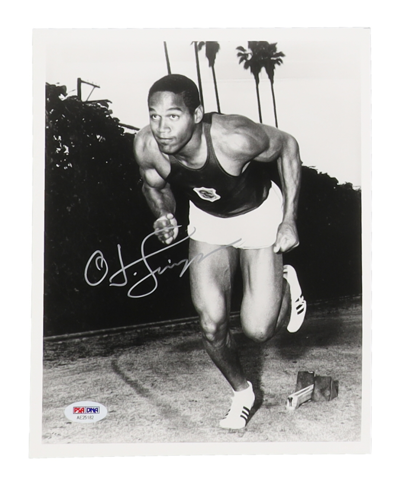 O.J. Simpson Signed USC Trojans 8x10 Photo (PSA) | Pristine Auction
