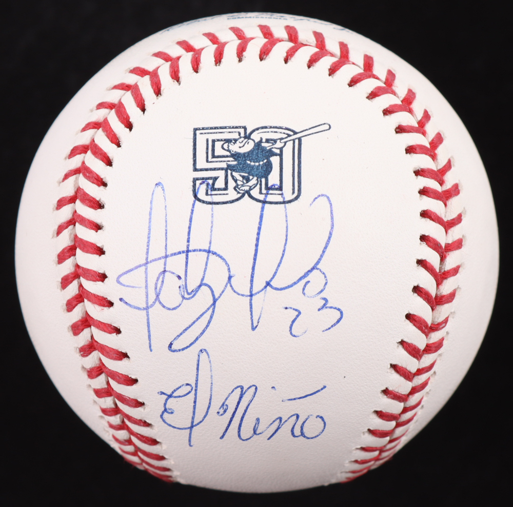 Fernando Tatis Jr. Signed 50th Anniversary OML Baseball Inscribed "El Niño" (JSA) | Pristine Auction