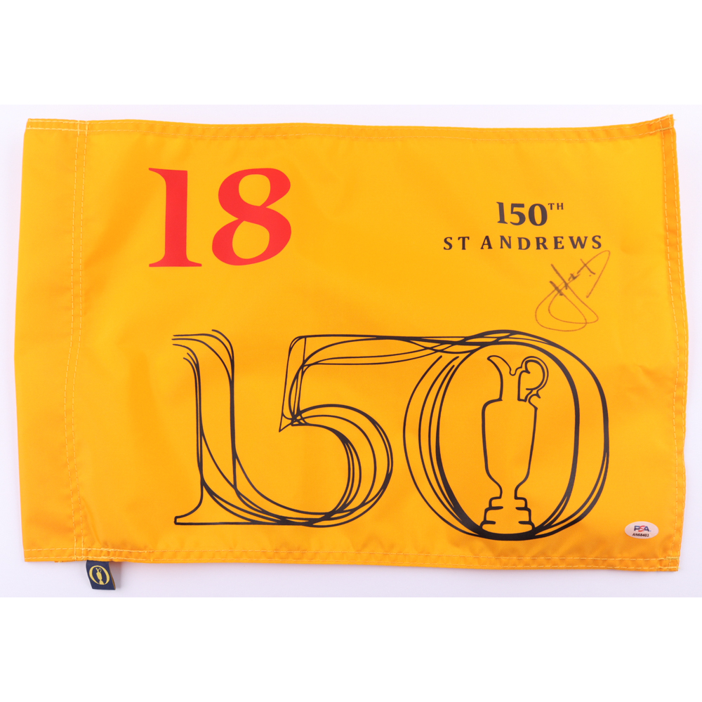 Cameron Smith Signed British Open Pin Flag (PSA) | Pristine Auction