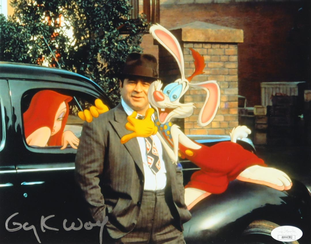 Gary K. Wolf Signed "Who Framed Roger Rabbit" 8x10 Photo (JSA ...