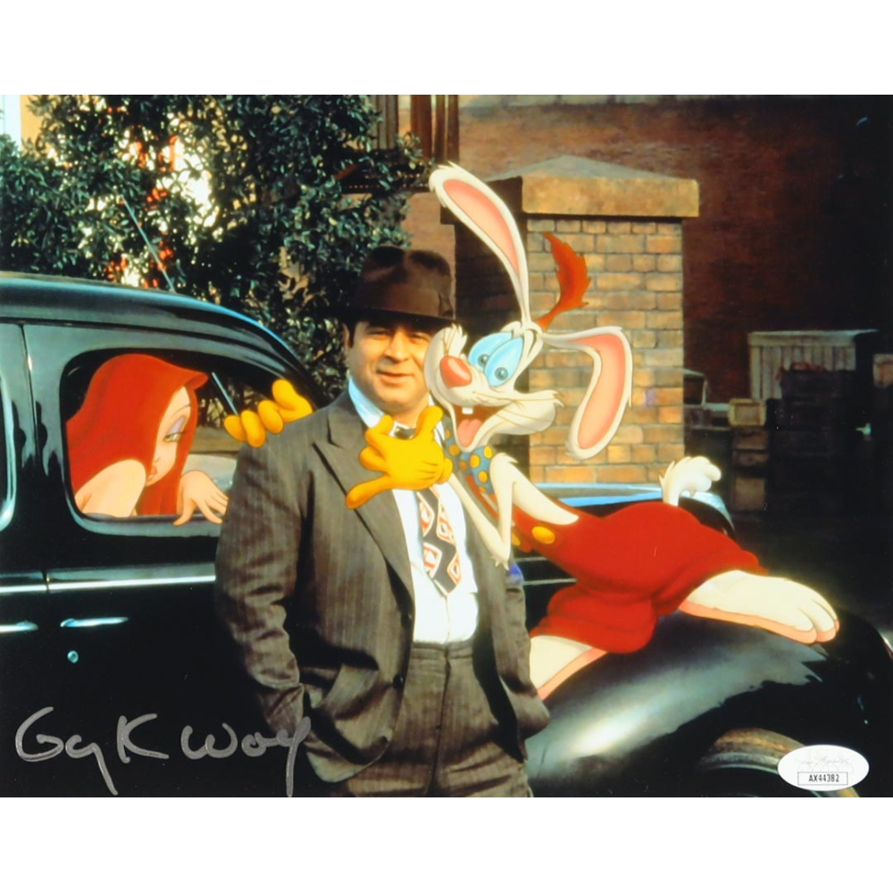 Gary K. Wolf Signed "Who Framed Roger Rabbit" 8x10 Photo (JSA ...