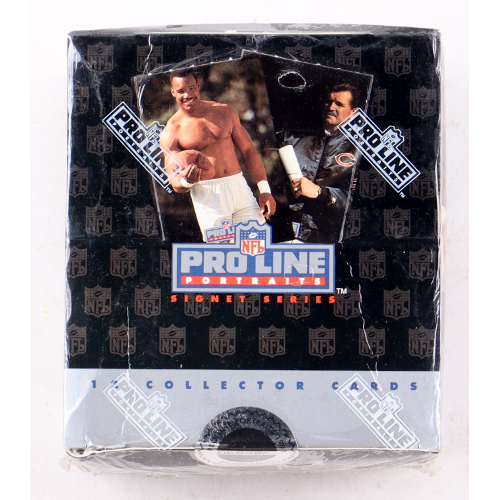 1991 NFL Pro Line Portraits Signet Series (36) Pack Box | Pristine Auction