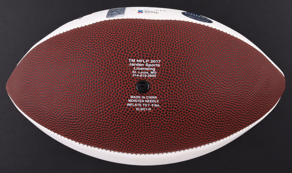 Troy Aikman & Emmitt Smith Signed Cowboys Logo Football (Aikman ...