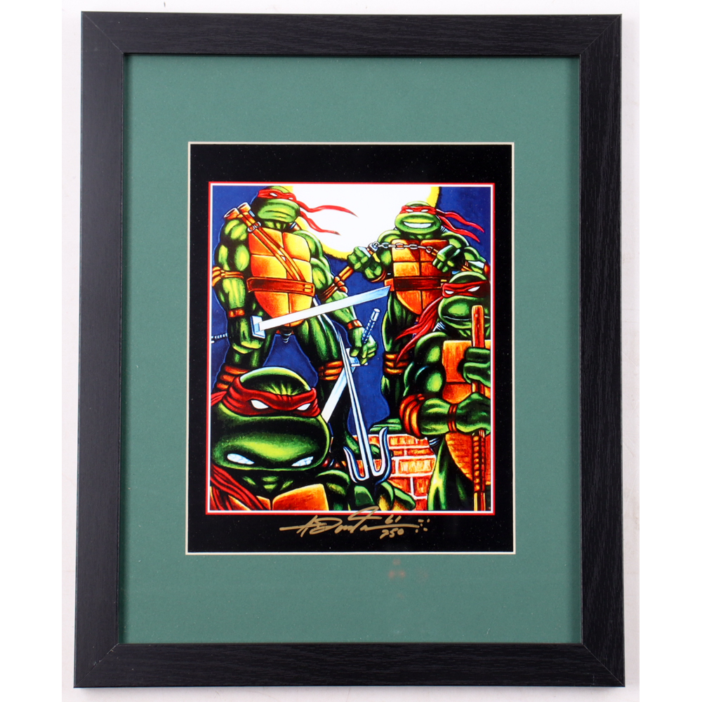 "Teenage Mutant Ninja Turtles" 12.5x15.5 LE Custom Framed Lithograph ...