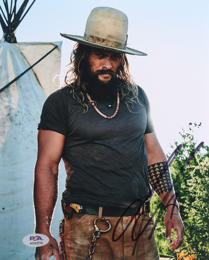 Jason Momoa Signed 8x10 Photo (PSA) | Pristine Auction