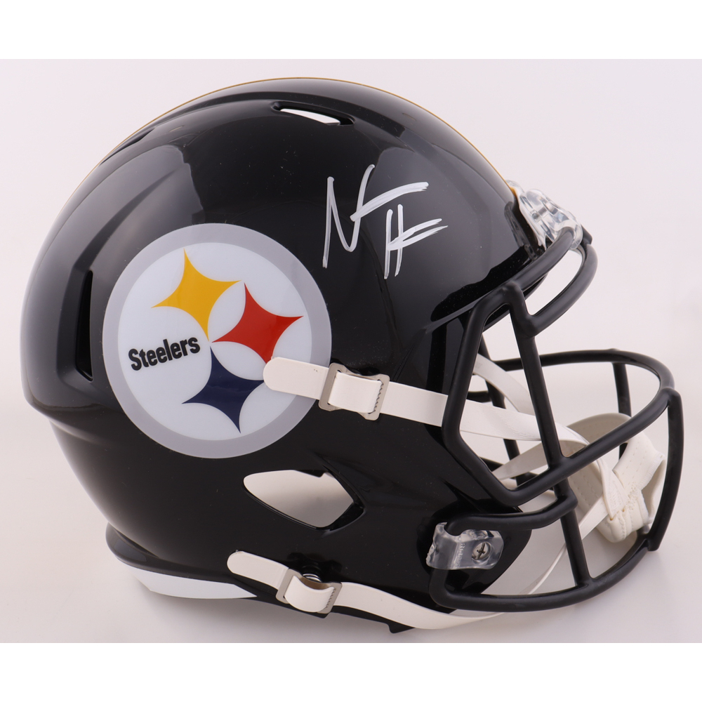 Najee Harris Signed Steelers Full-Size Speed Helmet (Fanatics ...