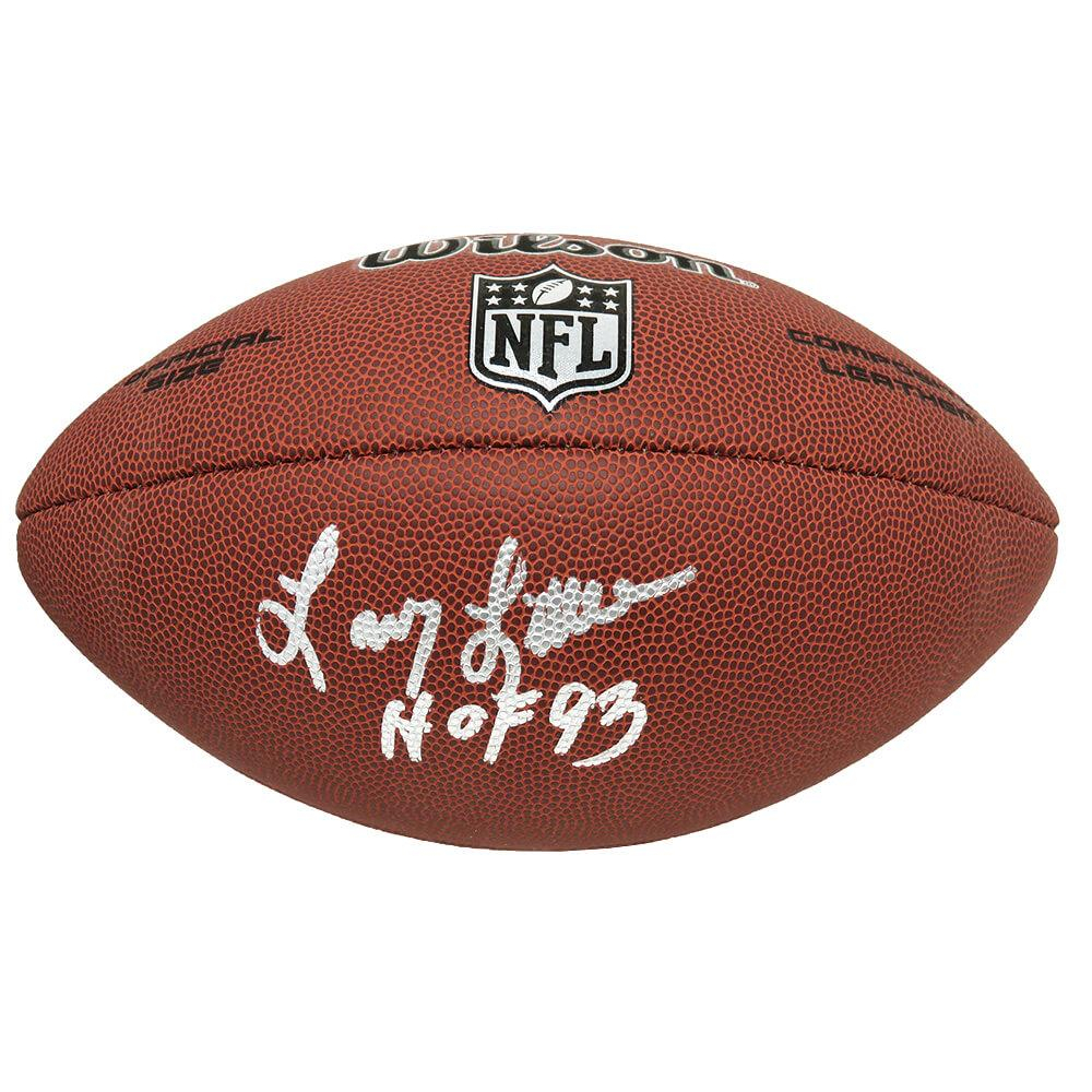 Larry Little Signed NFL Football Inscribed "HOF '93" (Schwartz ...