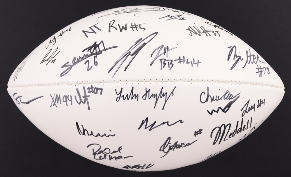 2024 Georgia Bulldogs NCAA Logo LE Football Signed By Team (39) With ...