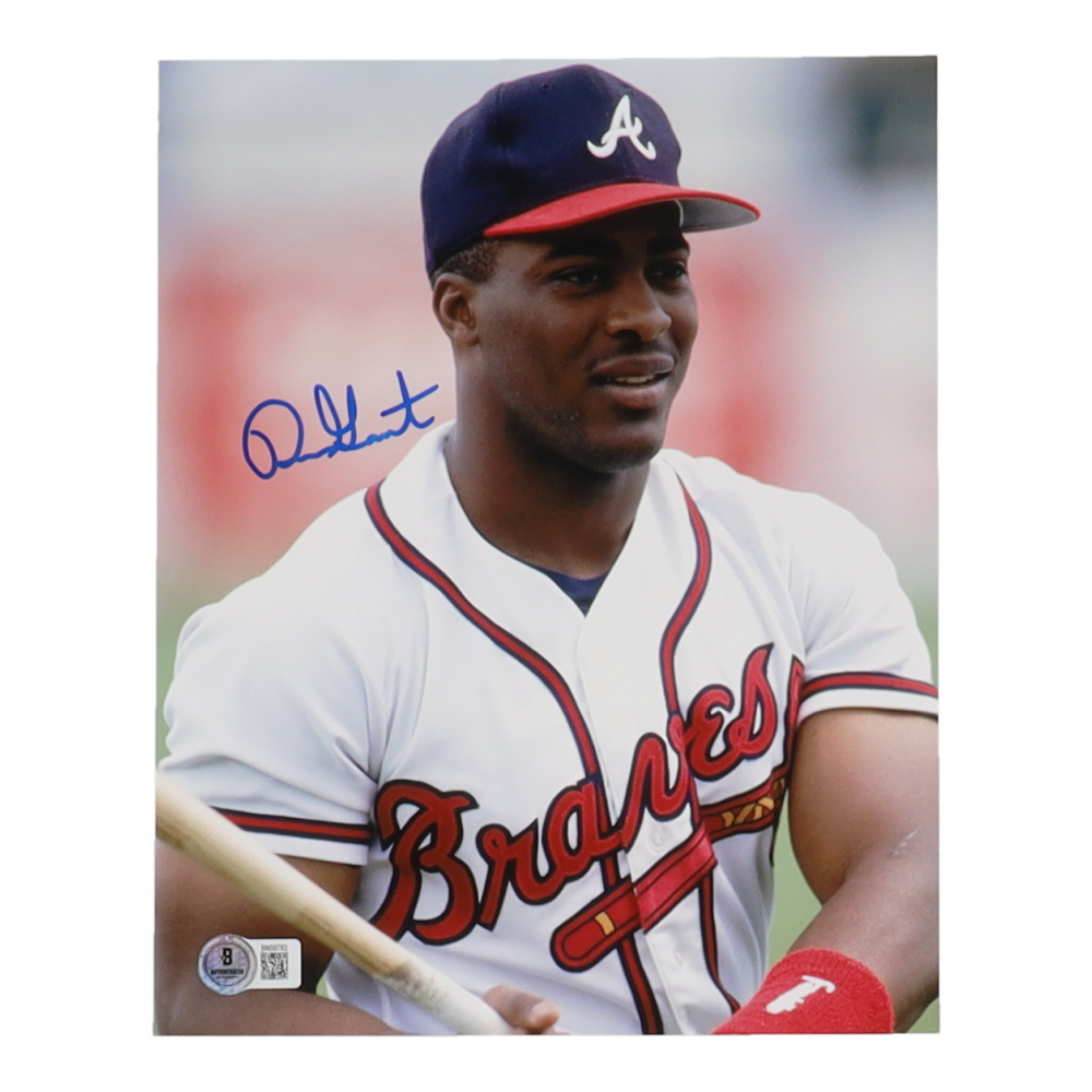 Ron Gant Signed Braves 8x10 Photo (Beckett) | Pristine Auction