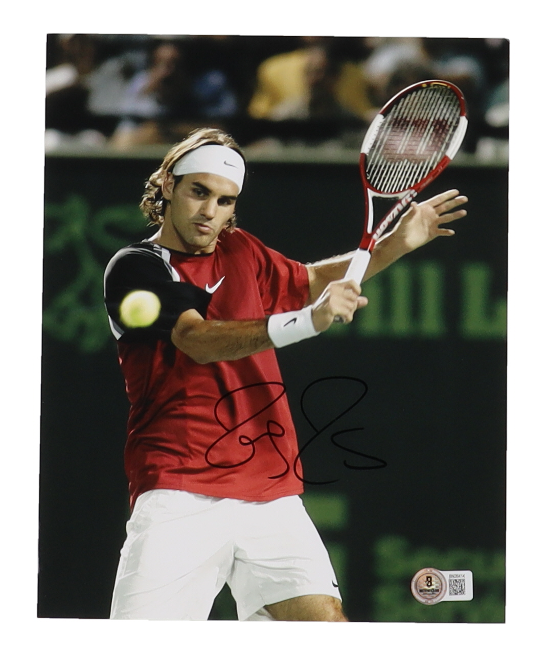 Roger Federer Signed 8x10 Photo (Beckett) | Pristine Auction