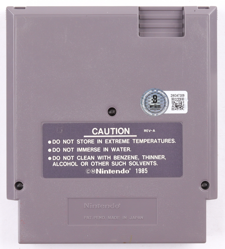 Ari Lehman Signed "Friday the 13th" Nintendo NES Video Game Cartridge ...