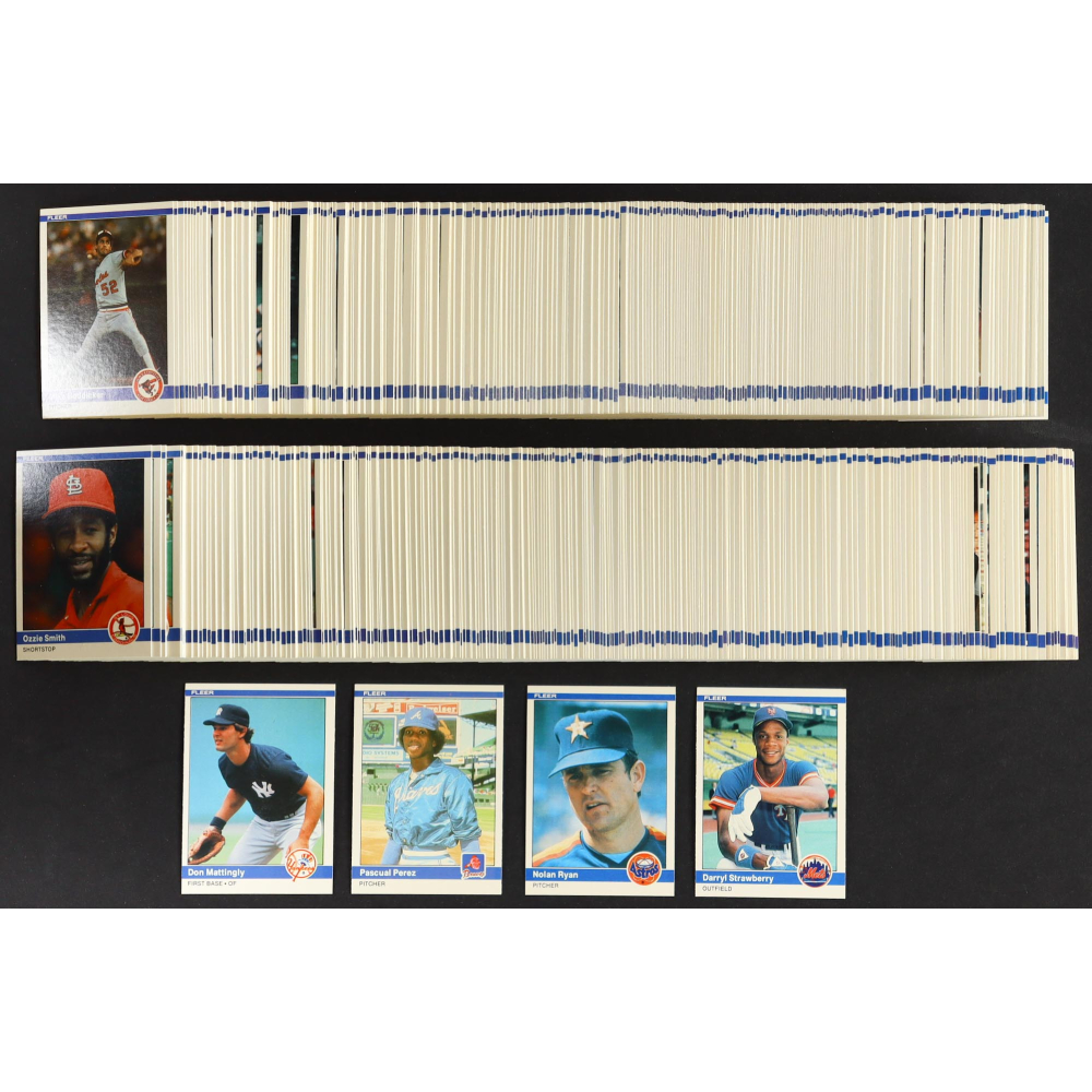 1984 Fleer Baseball Complete Set of (660) Cards with Don Mattingly #131 ...