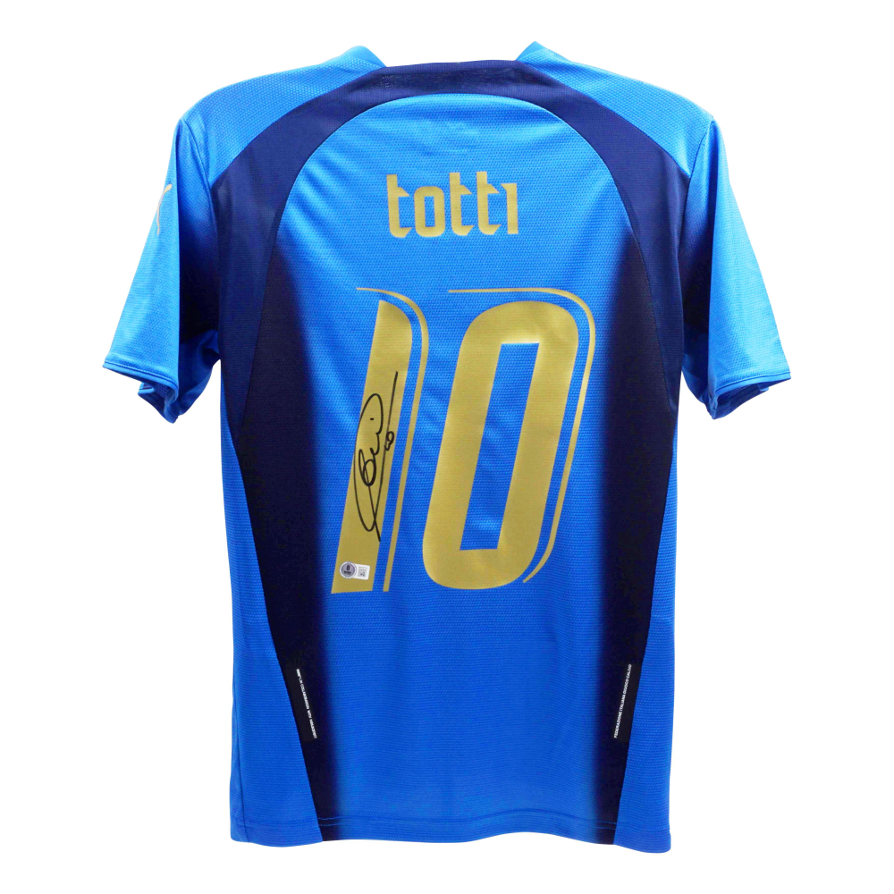 Francesco Totti Signed Italy Jersey (Beckett) | Pristine Auction