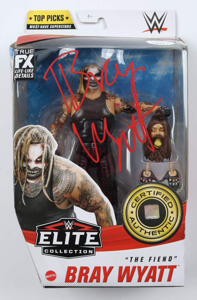 Bray Wyatt Signed WWE "The Fiend" Mattel Action Figure (JSA) | Pristine ...