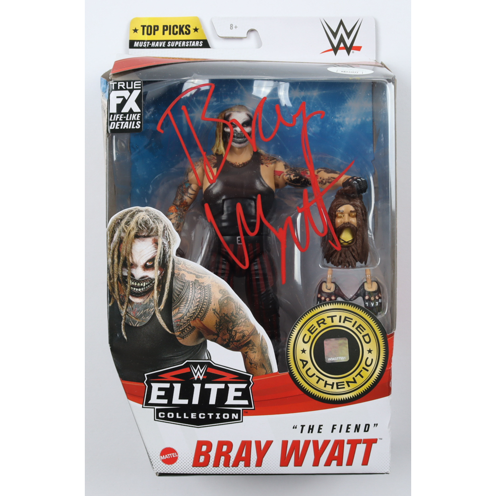 Bray Wyatt Signed WWE "The Fiend" Mattel Action Figure (JSA) | Pristine ...
