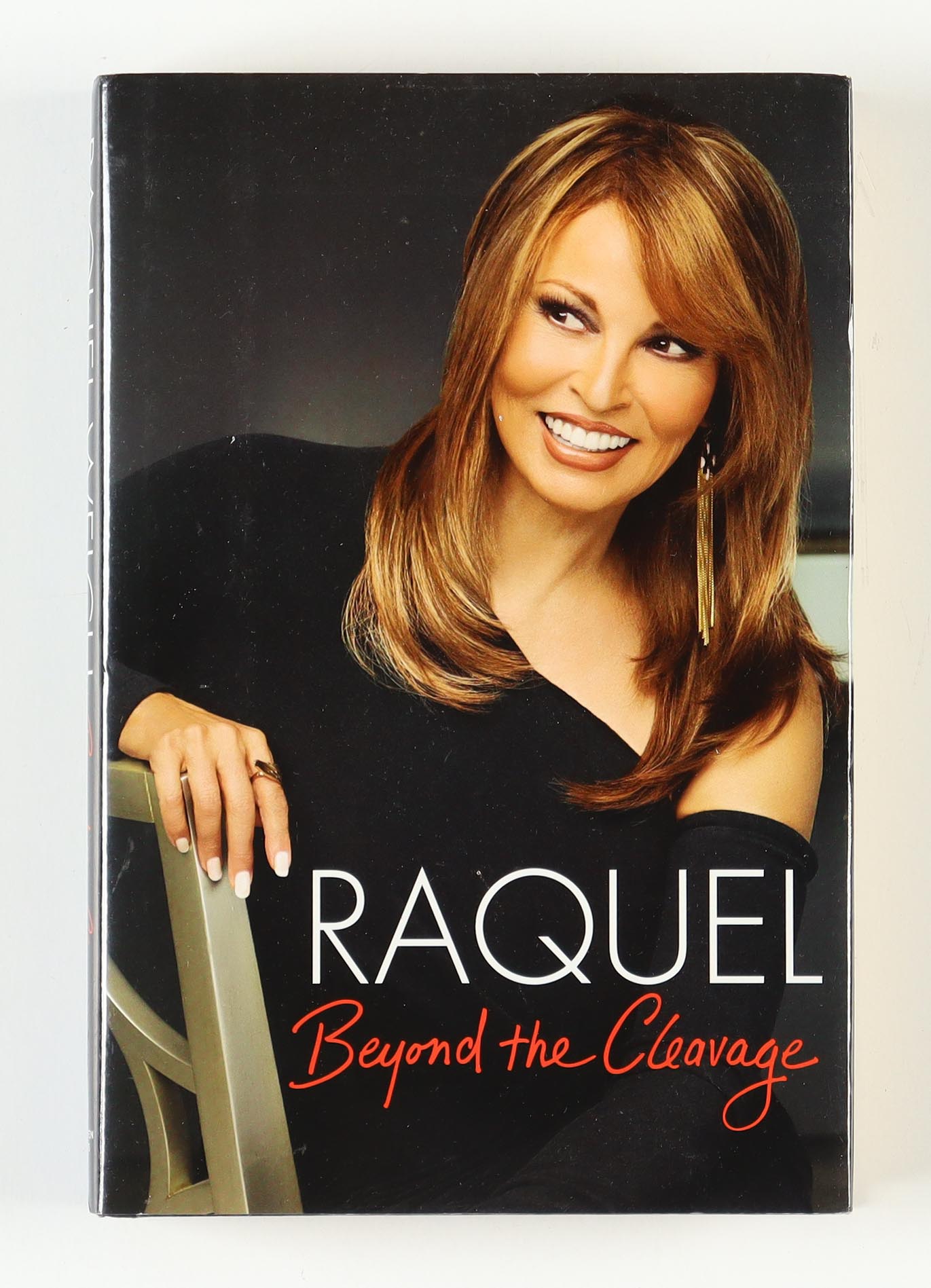 Raquel Welch Signed "Beyond The Cleavage" Hardcover Book Inscribed ...