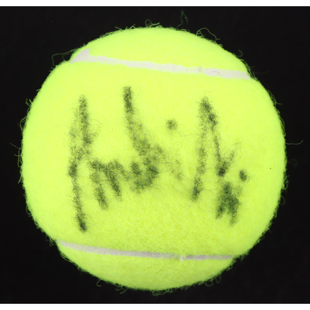 Andre Agassi Signed Tennis Ball Jsa Pristine Auction
