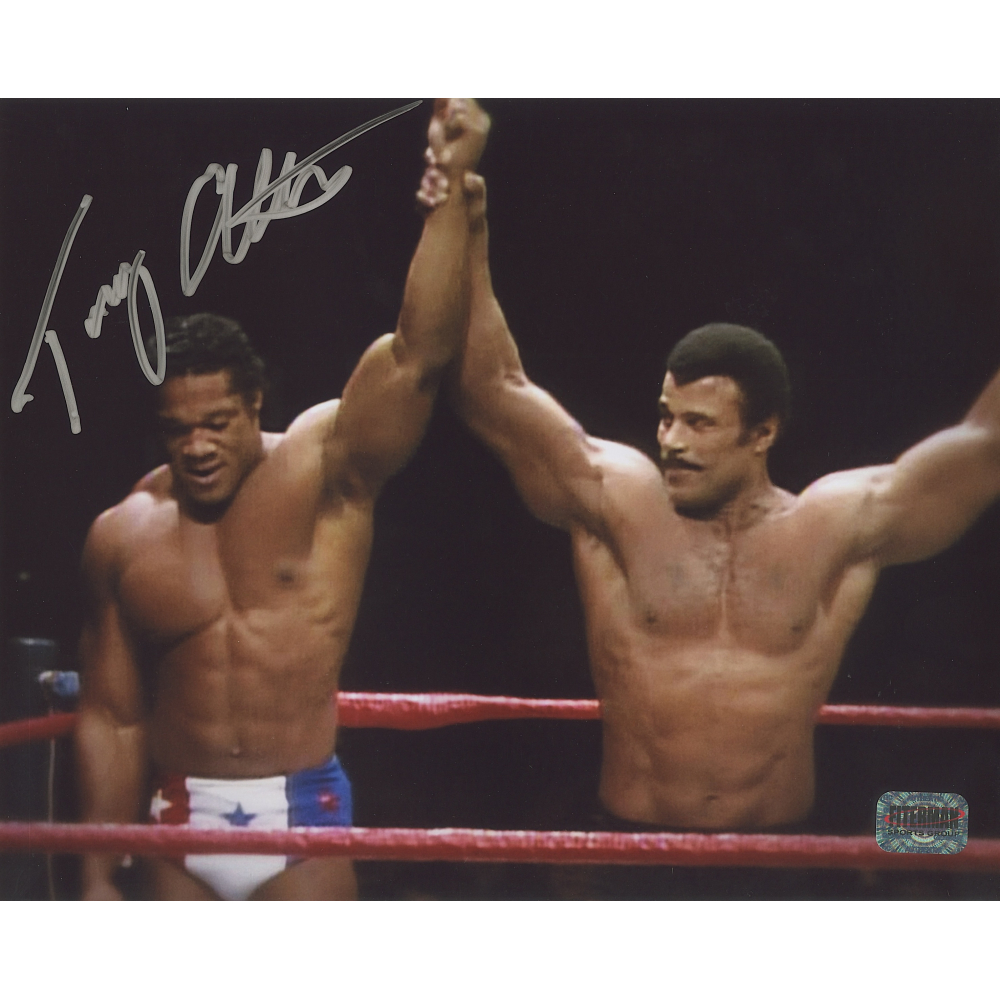 Tony Atlas Signed WWE 8x10 Photo (Fiterman Hologram) | Pristine Auction