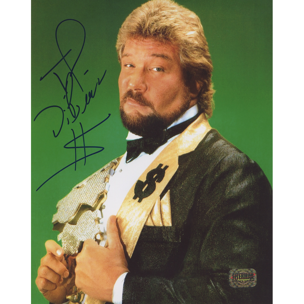 Ted DiBiase Signed "The Million Dollar Man" WWE 8x10 Photo (Fiterman ...