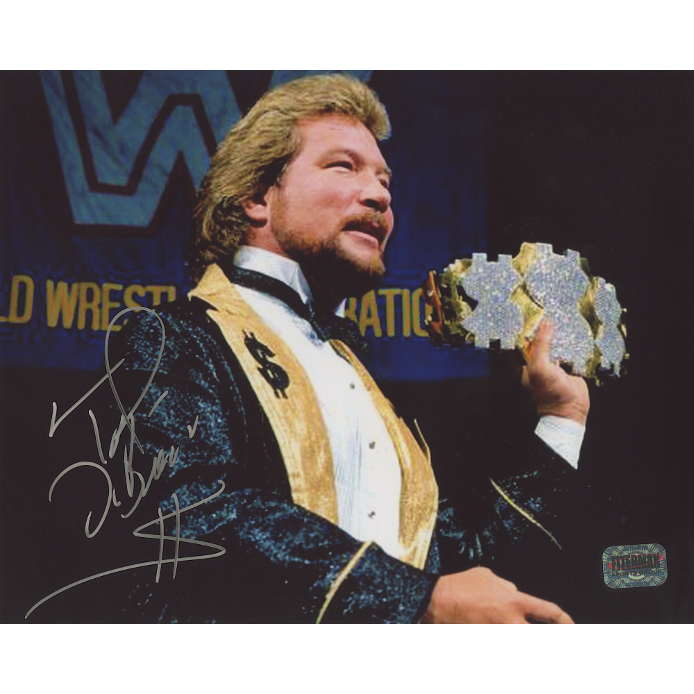 Ted DiBiase Signed "The Million Dollar Man" WWE 8x10 Photo (Fiterman ...