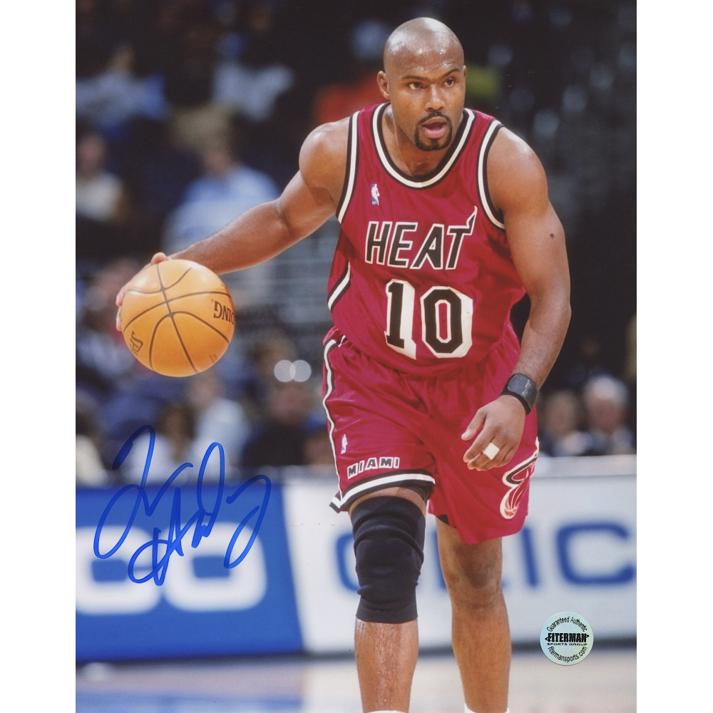 Tim Hardaway Signed Miami Heat 8x10 Photo (Fiterman Hologram ...