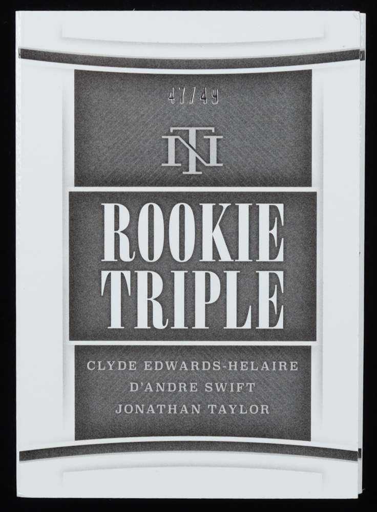 Clyde Edwards-Helaire / D'Andre Swift / Jonathan Taylor 2020 National ...